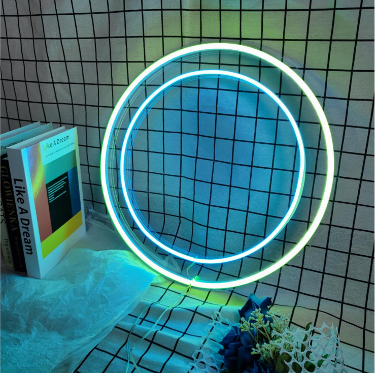 Circle LED Neon Sign – Zen Neon