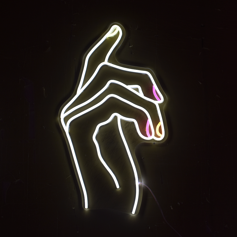 Hand Neon Wall Lights – Zen Neon